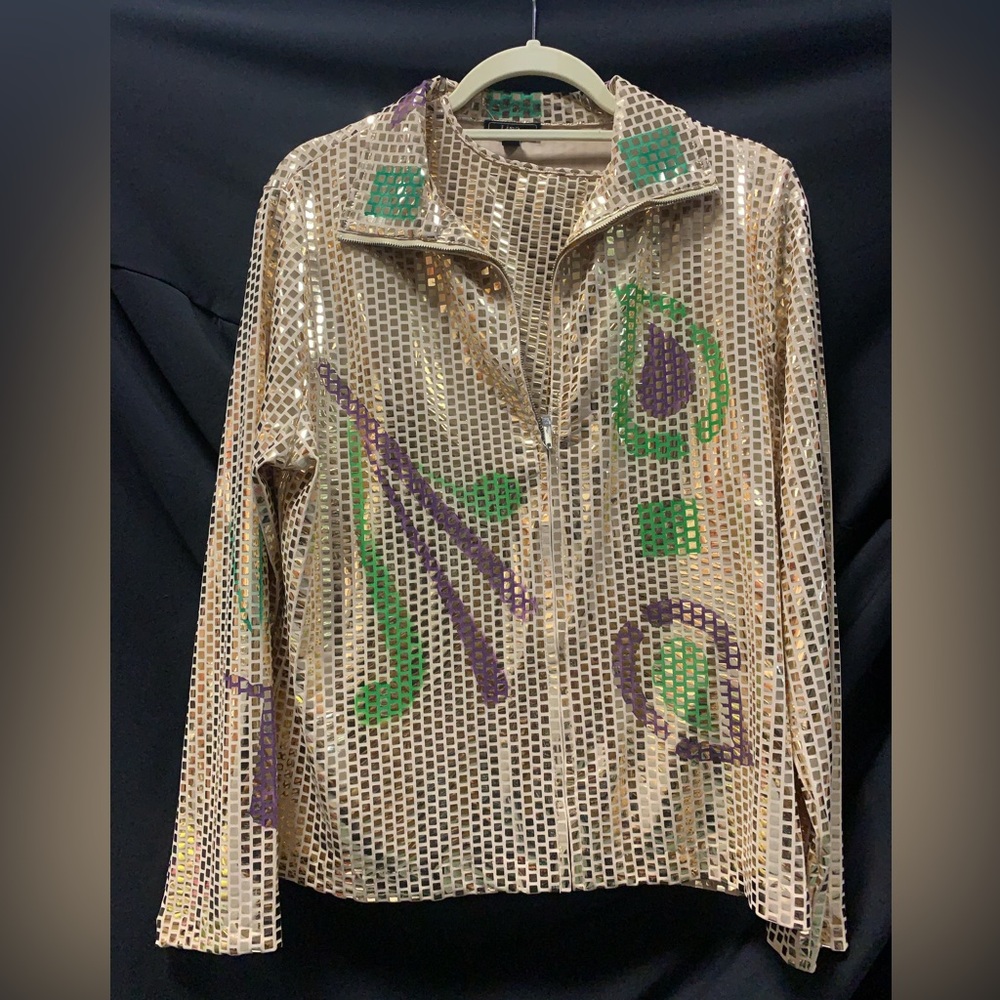 Lisa International Blouse And Jacket - Gem